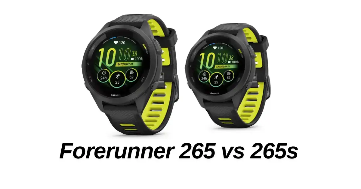 Garmin Forerunner 265 vs. Forerunner 265s: Análisis y diferencias